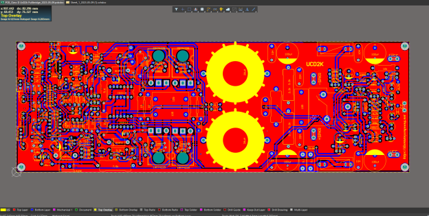 [ALTIUM] Share Nguyên Lý Và Mạch In Full Bản Gốc Mạch Class D UCD 4 FET ...